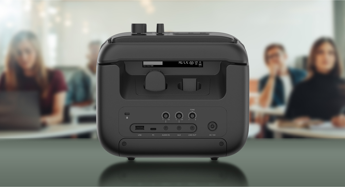 AVer AmpliWave Go - Portable Audio System | AVer Global