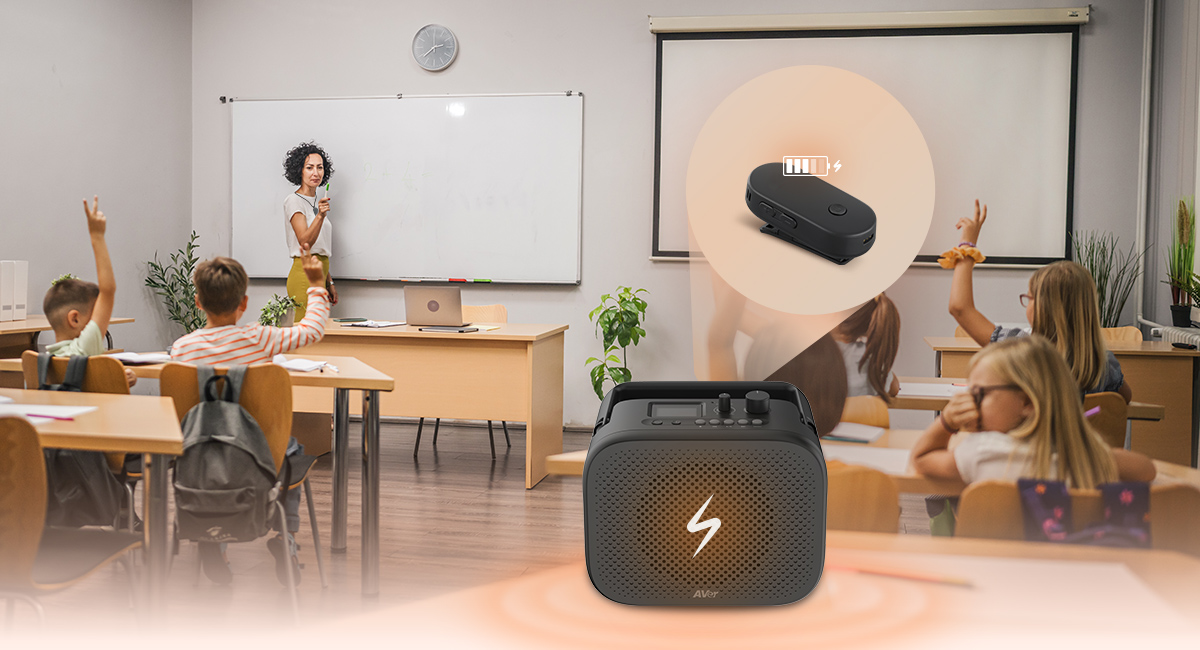 AVer AmpliWave Go - Portable Audio System | AVer Europe