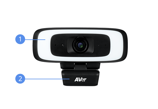 AVer CAM130 - 4K Camera with Intelligent Lighting for Small Rooms and ...