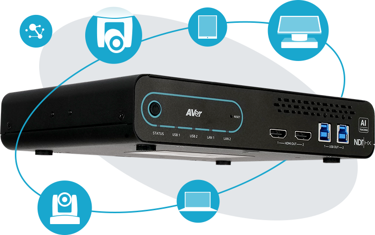 AVer MT300N NDI® Matrix Tracking Box Matrix Your Multimedia World with NDI® | AVer Global